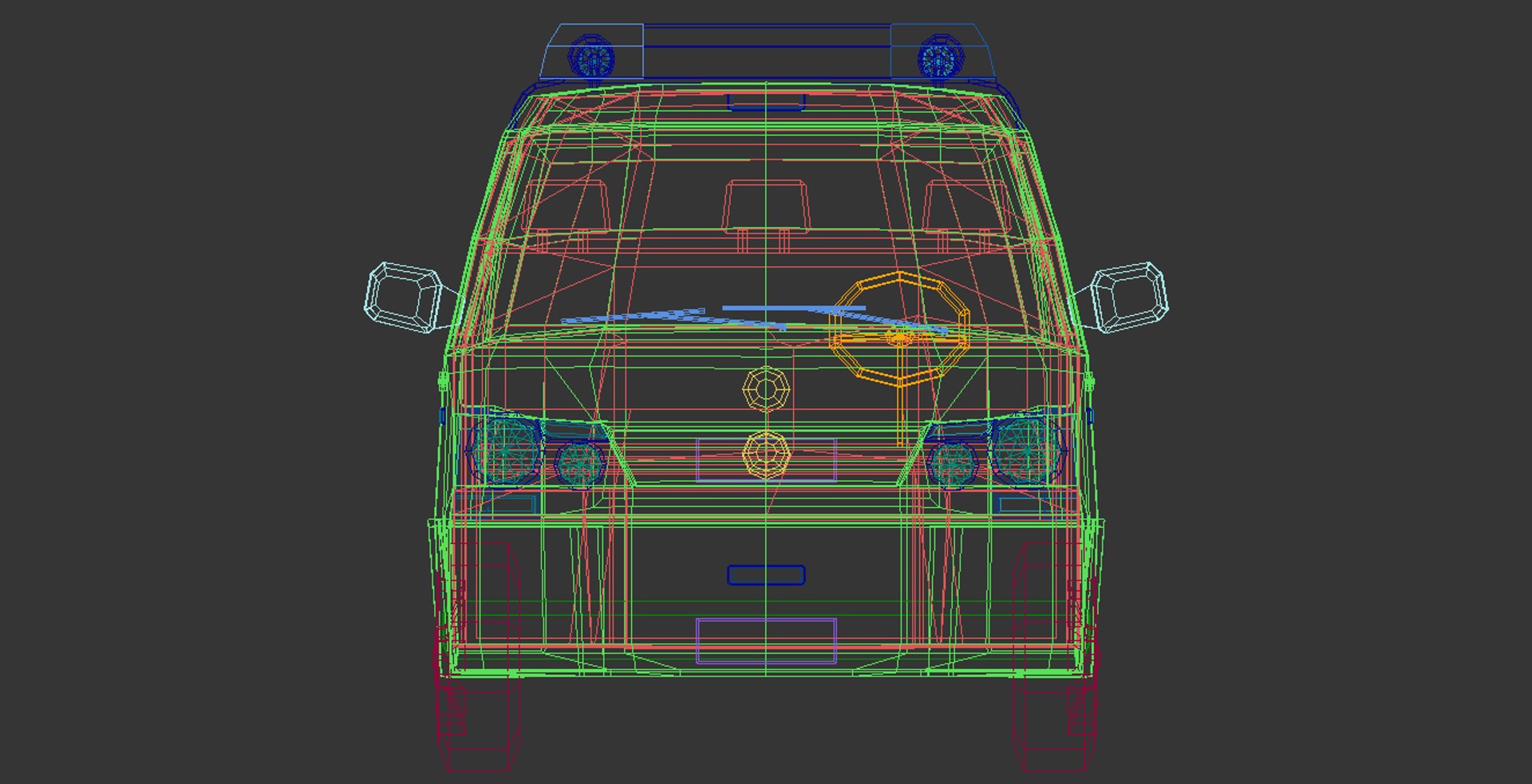 Van Police 3D Model - TurboSquid 1423238