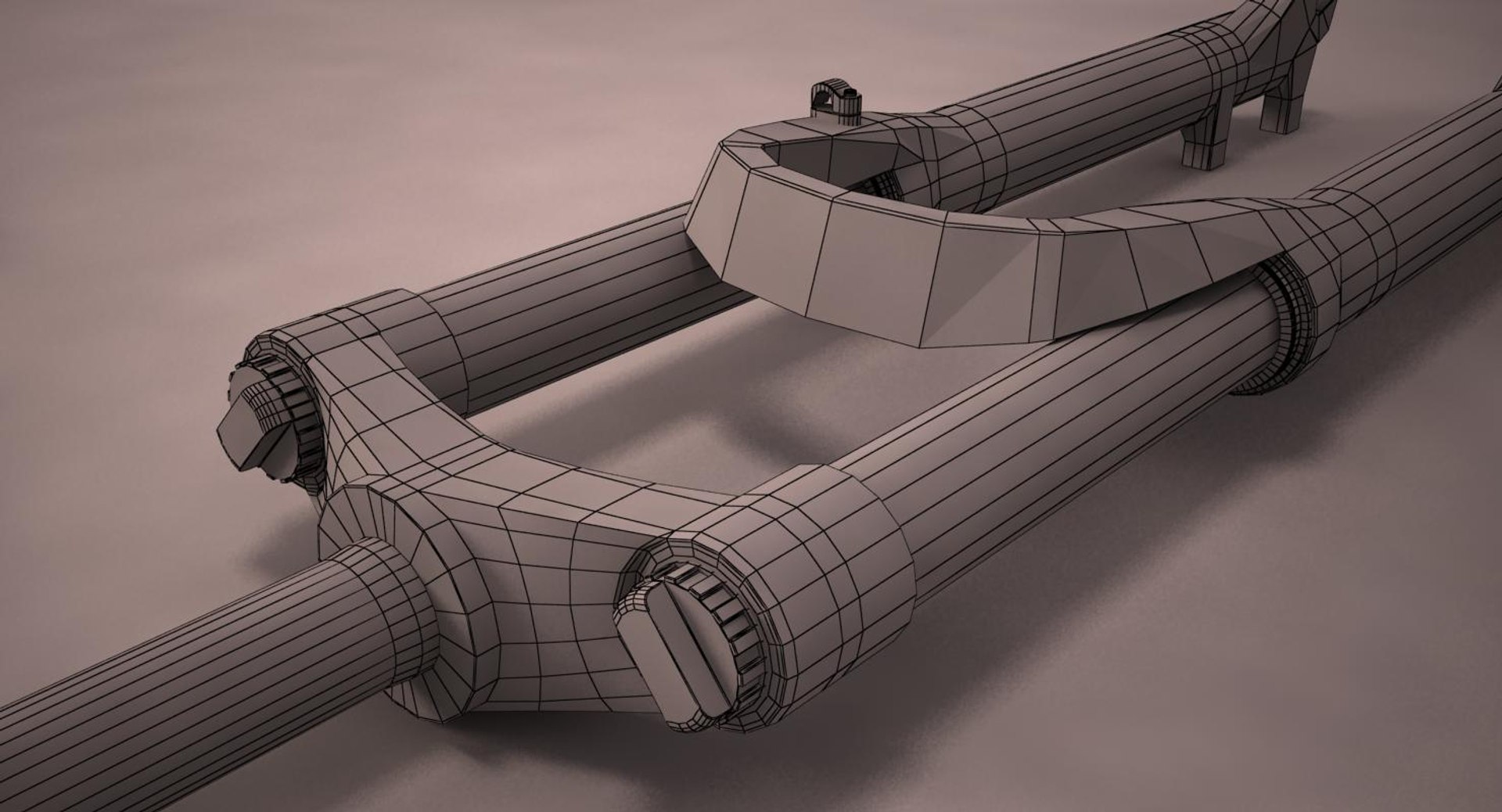 Mountain Bike Fork 3D Model - TurboSquid 1346736