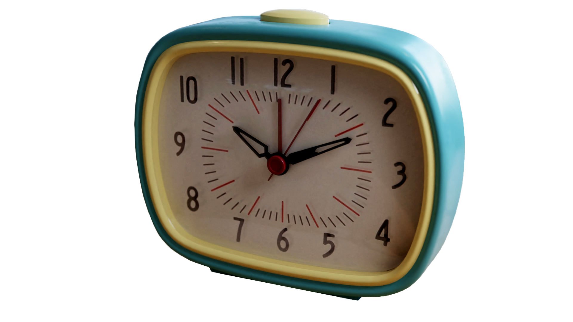 Alarm Clock Plastic 3D Model - TurboSquid 1724351