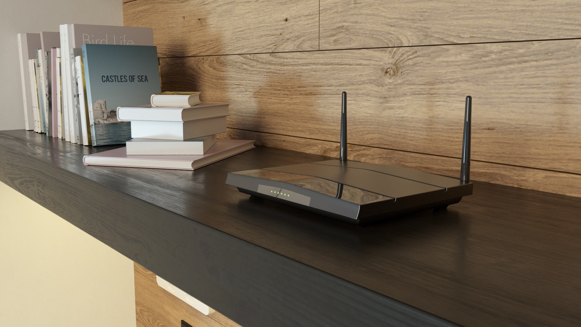 3D Home Office Interior Model - TurboSquid 1992030