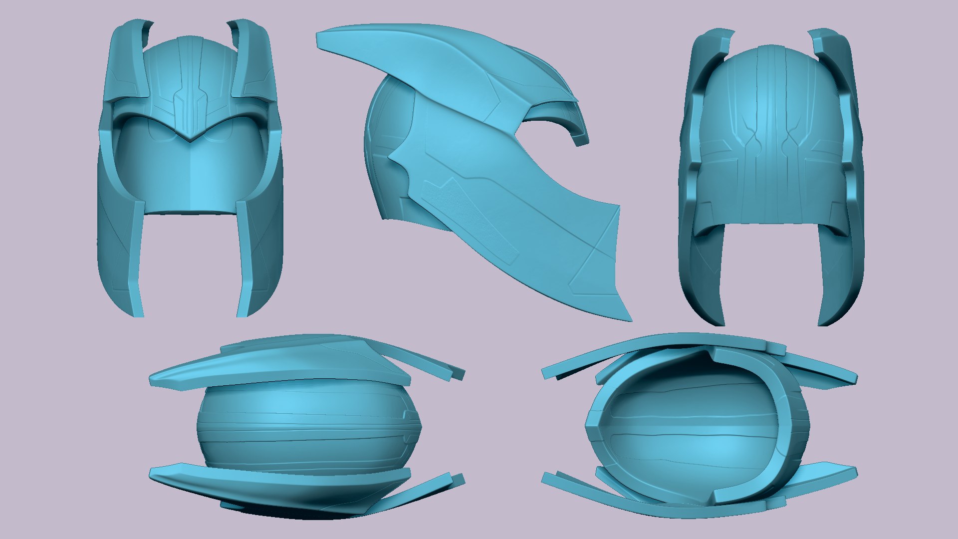 Thanos Helmet - Character Design 3D Model - TurboSquid 1691187