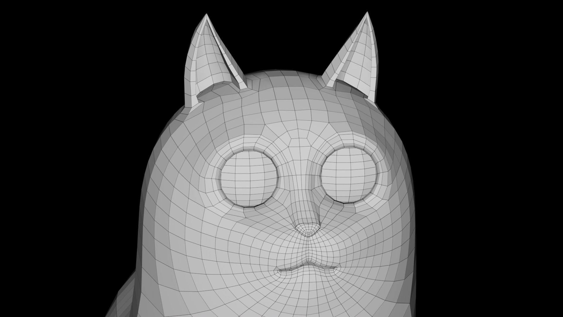 Stylized Cat Cartoon Model - TurboSquid 2382526