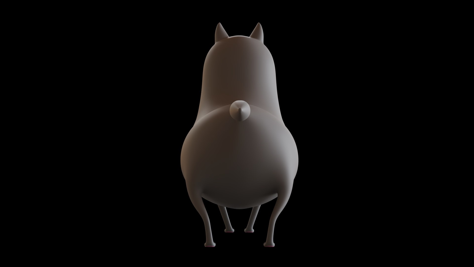 Stylized Cat Cartoon Model - TurboSquid 2382526