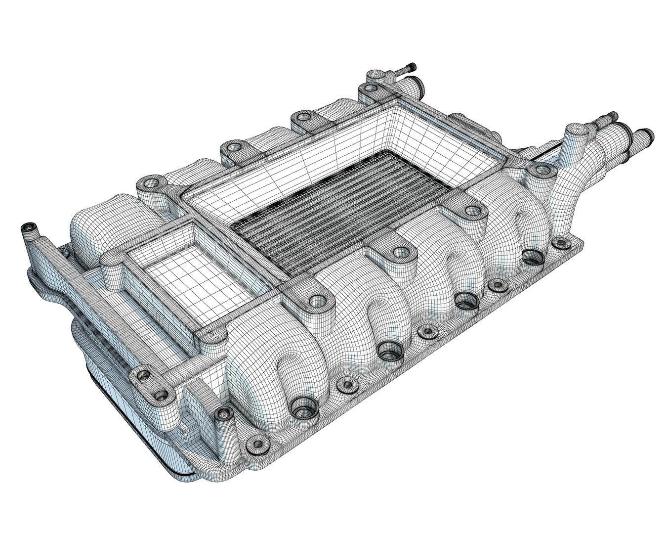3D Engine Intake Model - TurboSquid 1341923