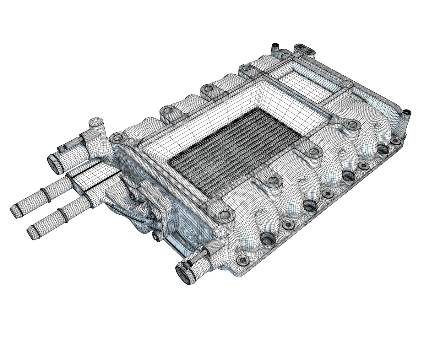 3D Engine Intake Model - TurboSquid 1341923