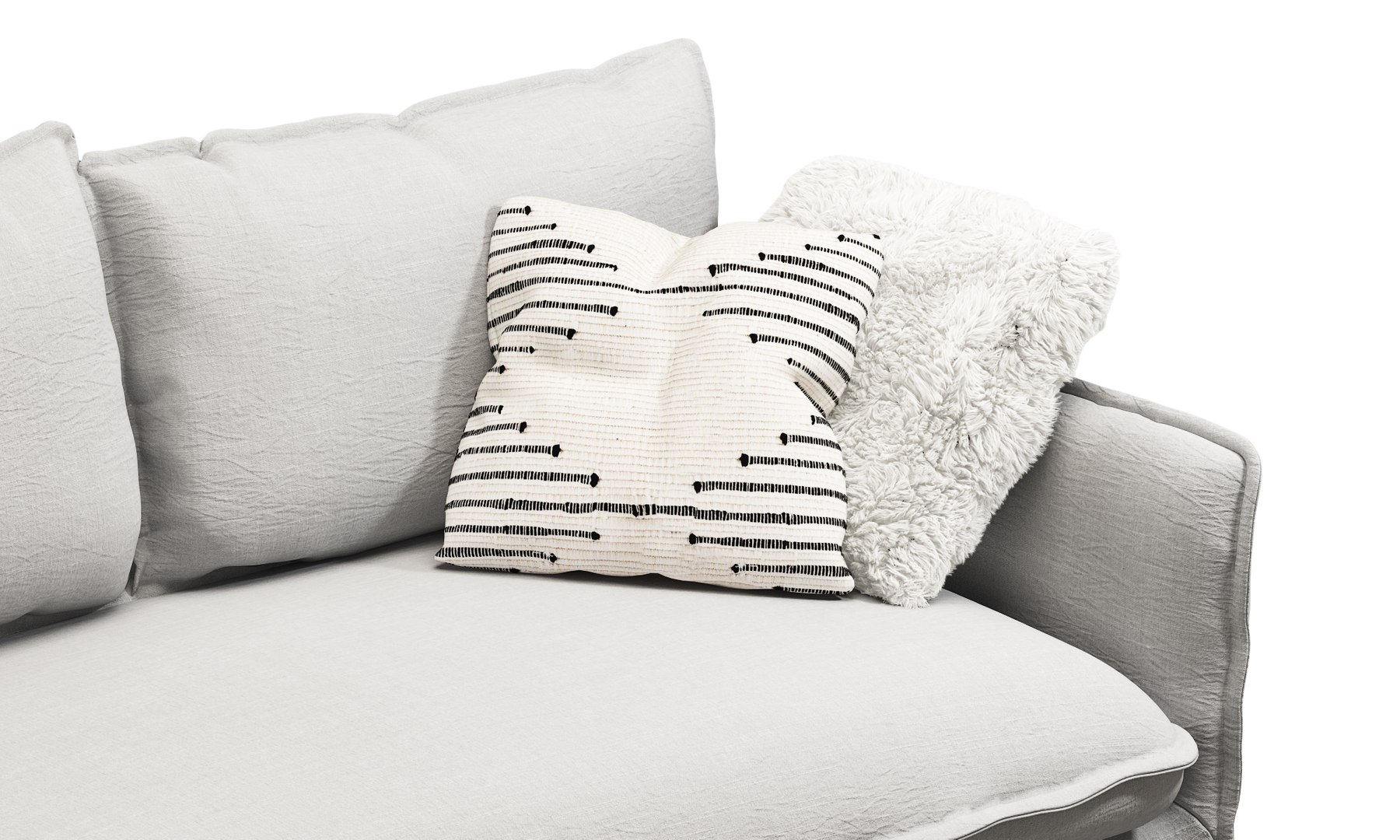 NEVA Sofa Slipcover Only By SIXPENNY 3D - TurboSquid 2154389