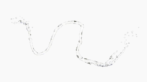 Water jet 3D model - TurboSquid 1190044