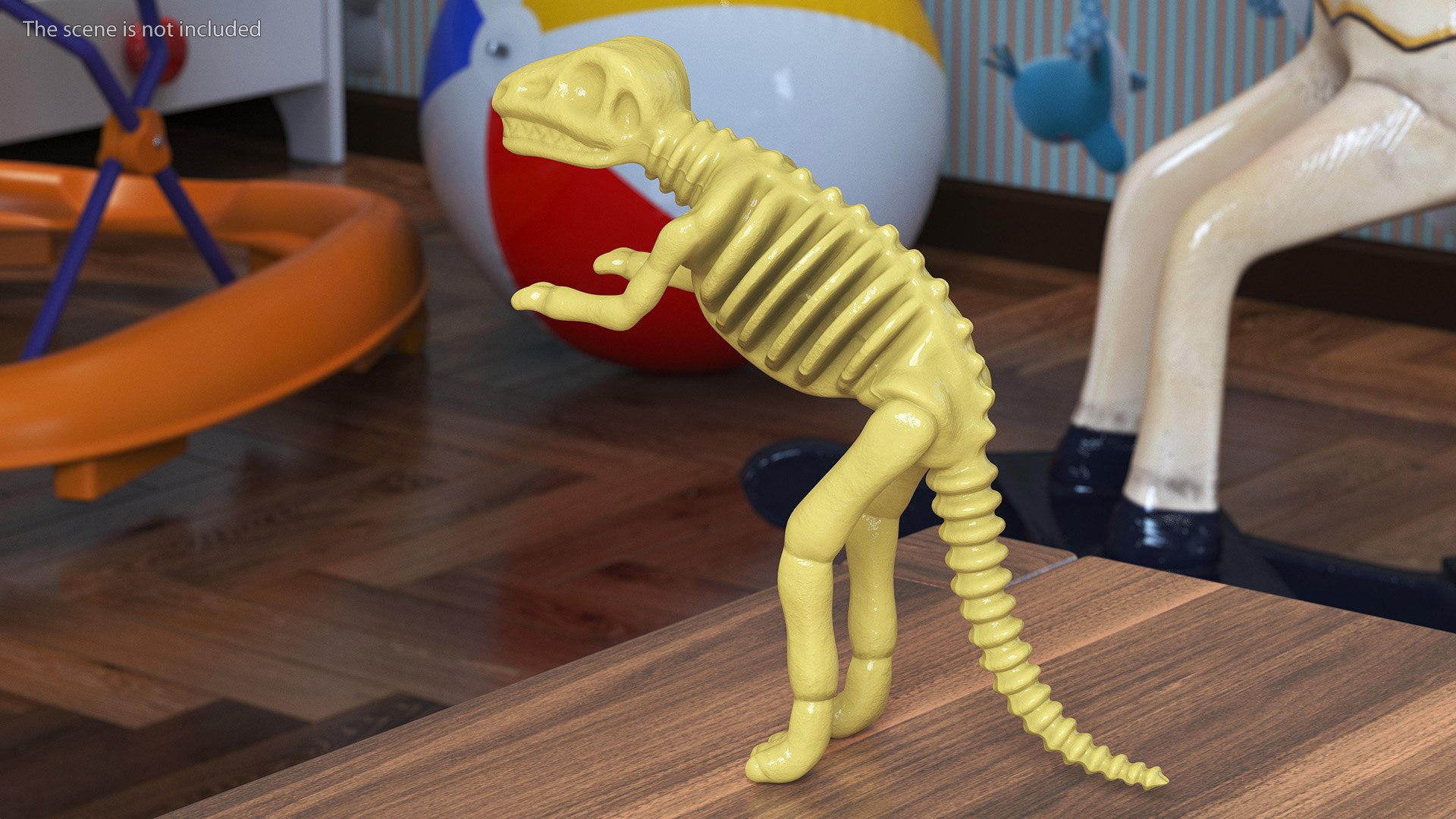 Tyrannosaurus Skeleton Toy 3D Model - TurboSquid 2180066