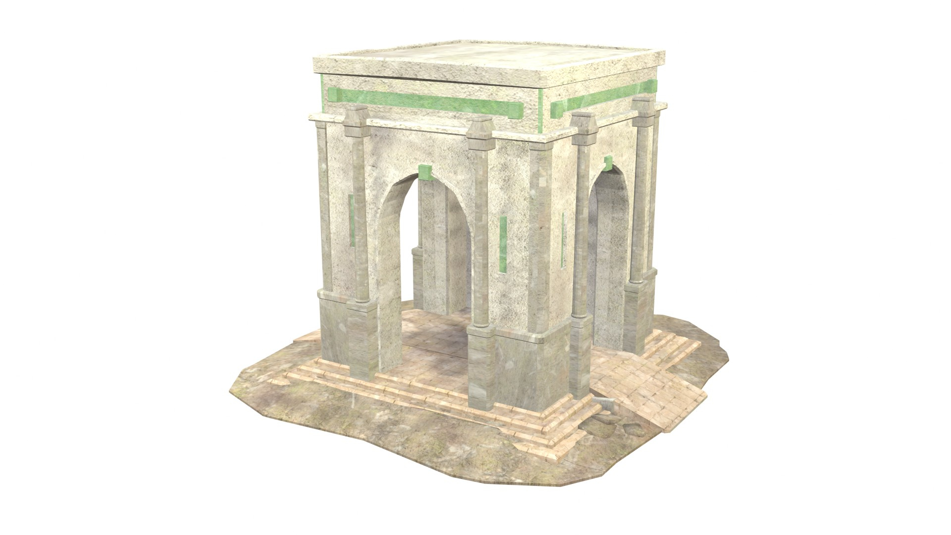 Roman Buildings - 3D Model - TurboSquid 1626295