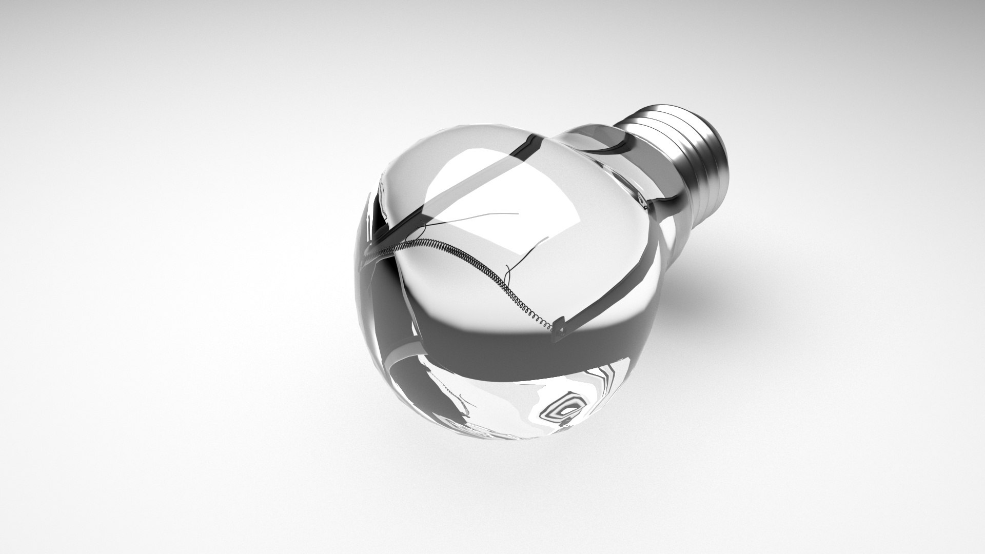 Light Bulb With Illuminating Animation 3D Model - TurboSquid 1839300