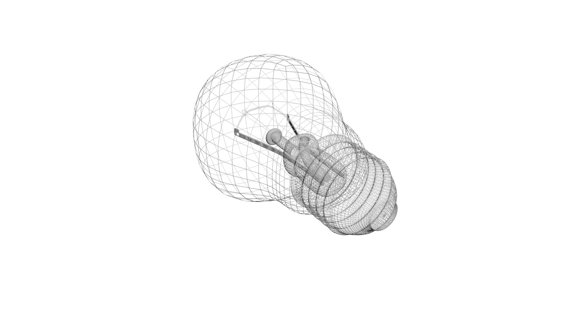 Light Bulb With Illuminating Animation 3D Model - TurboSquid 1839300