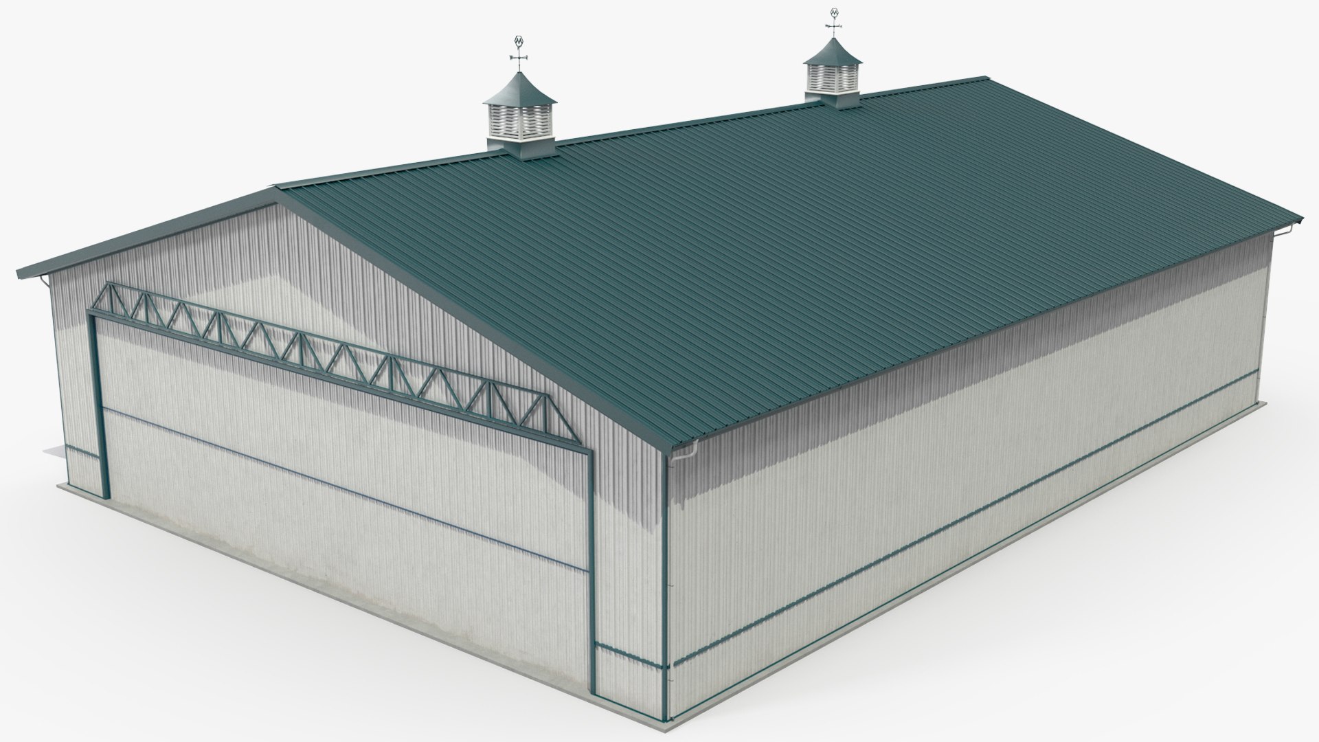 Compact Airplane Hangar 3D Model - TurboSquid 2285049