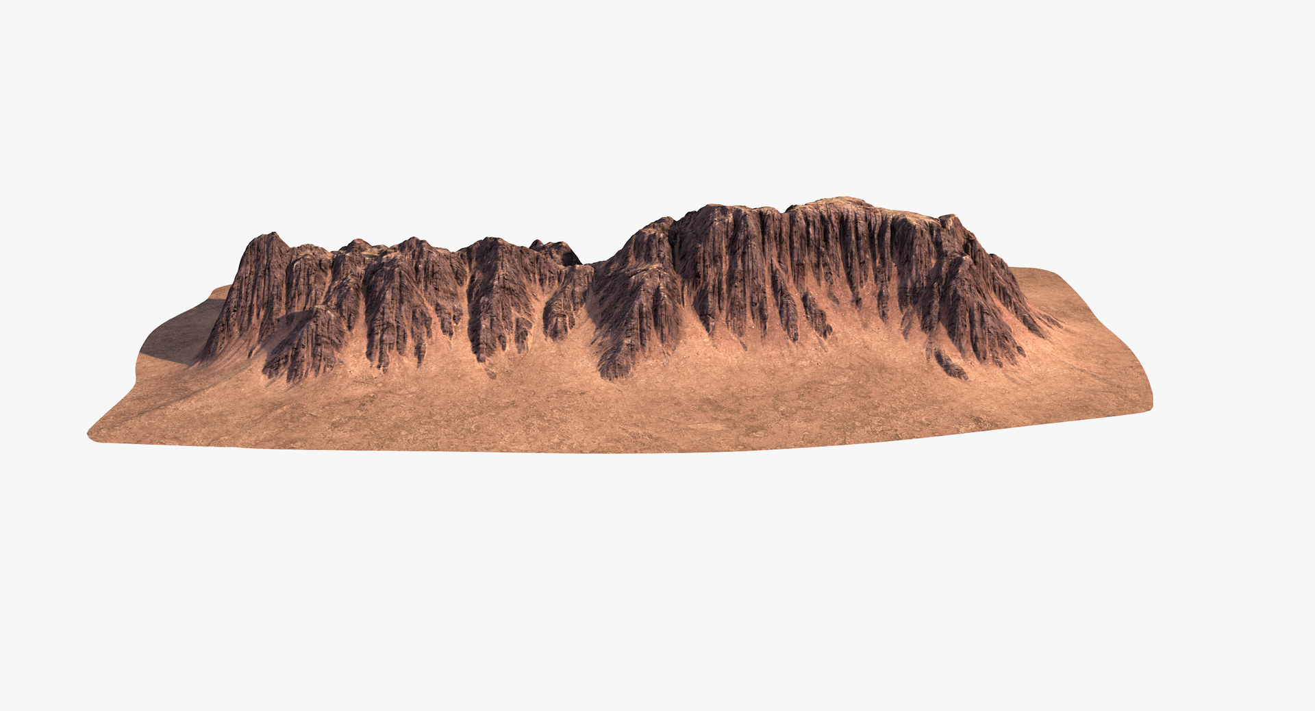 Mountain Ridge 3 3D Model - TurboSquid 1253259