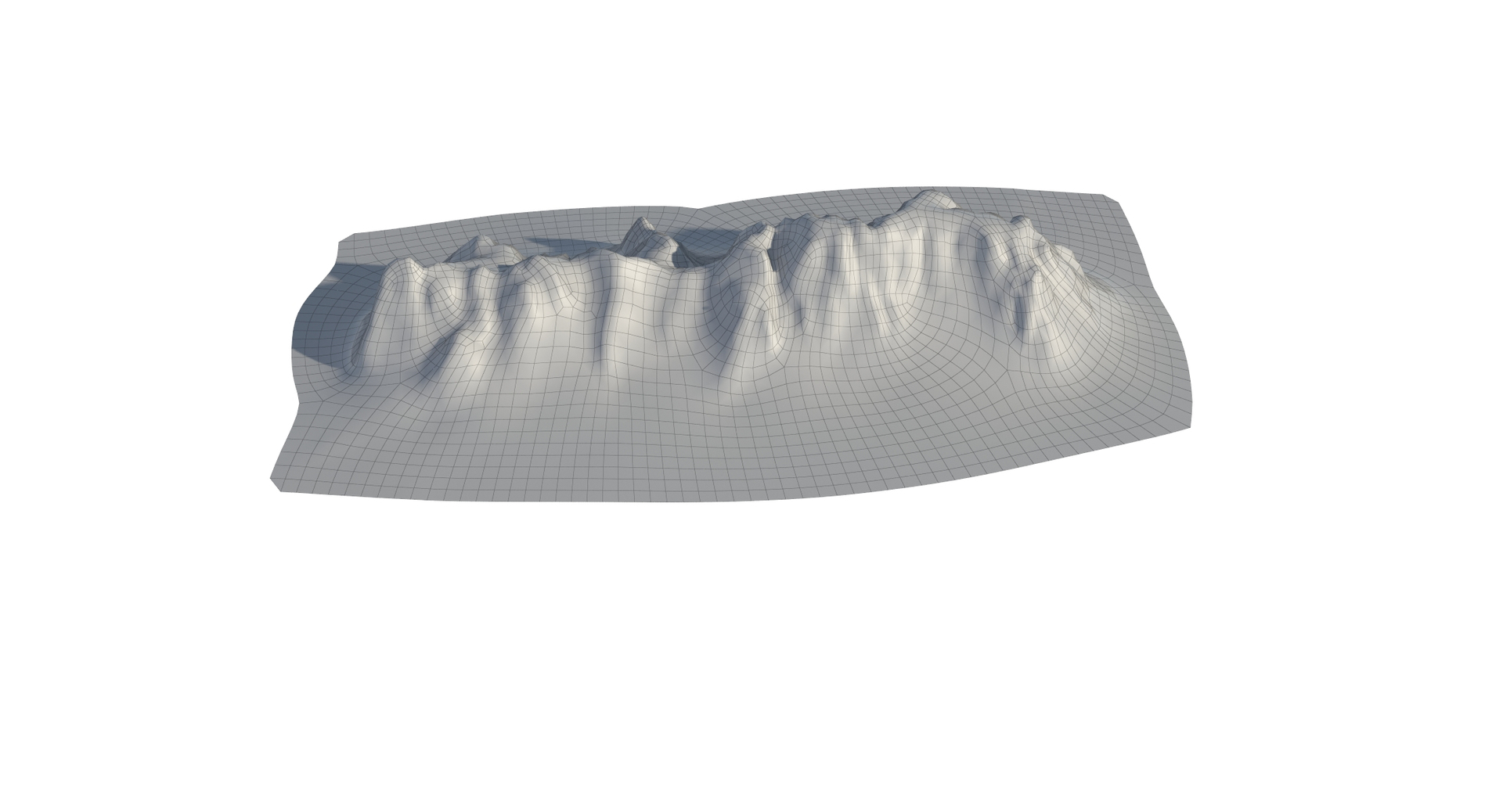 Mountain Ridge 3 3D Model - TurboSquid 1253259