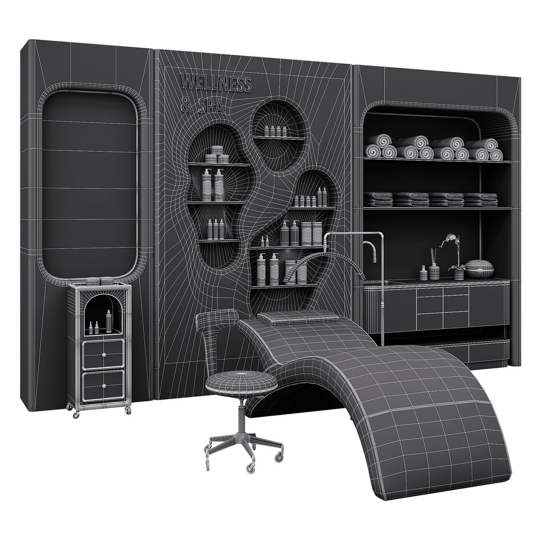 Wellness Spa 3D Model - TurboSquid 2316849