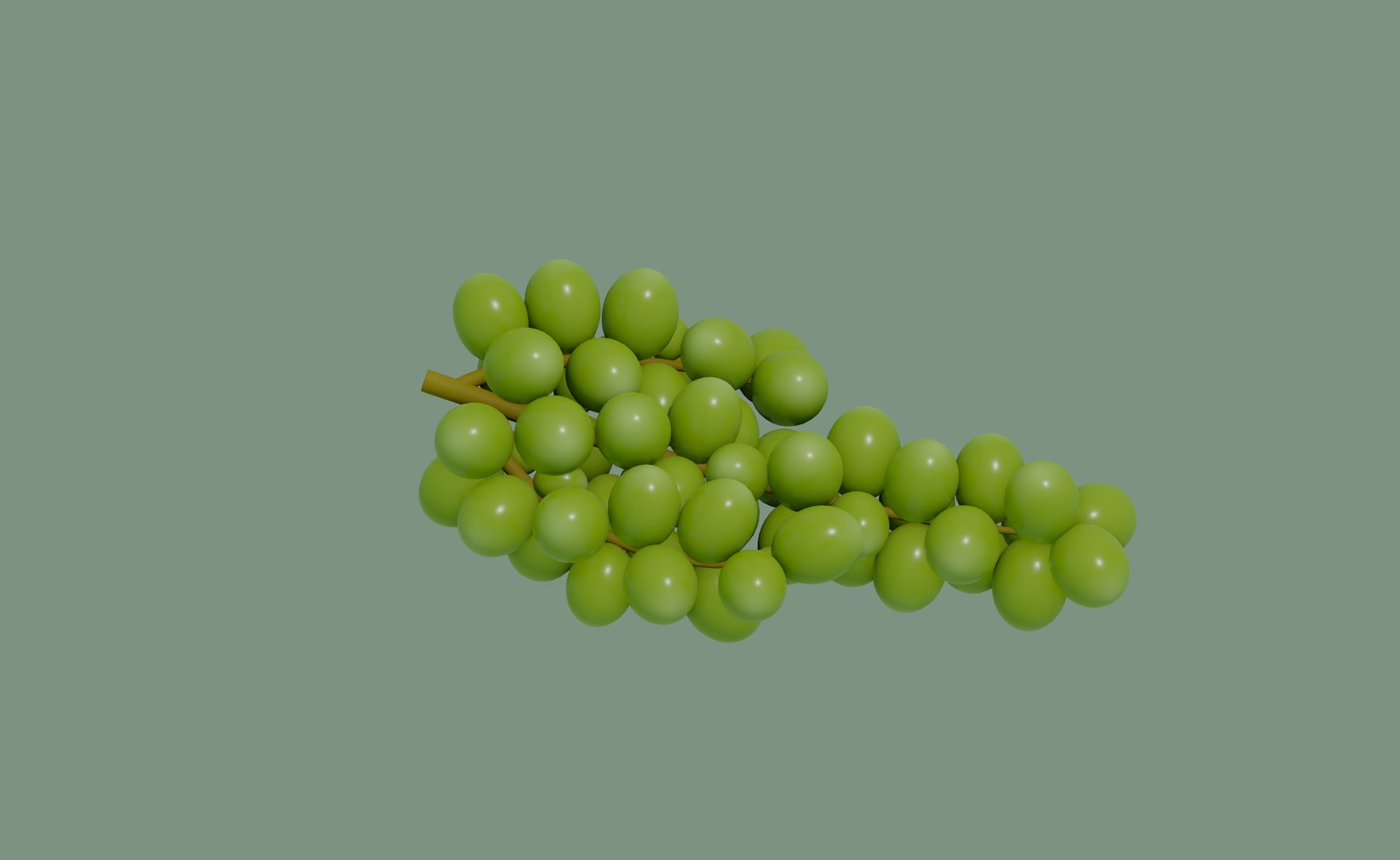 Grapes 3D Model - TurboSquid 2058021