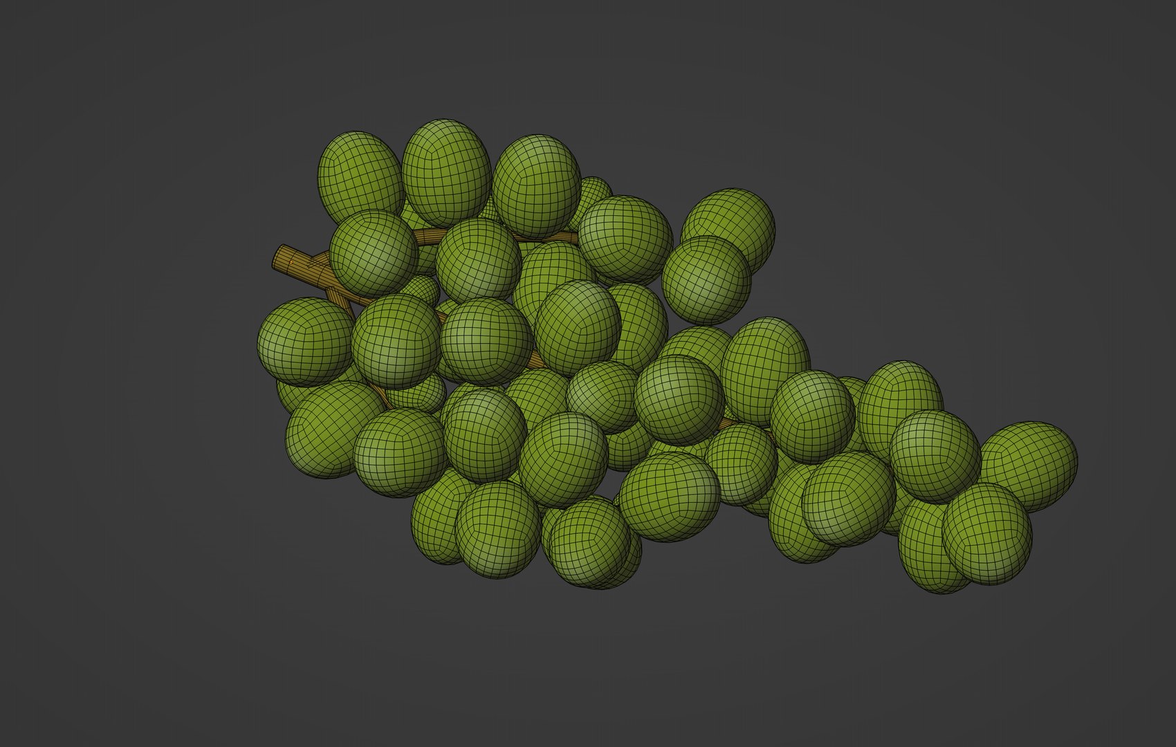 Grapes 3D Model - TurboSquid 2058021