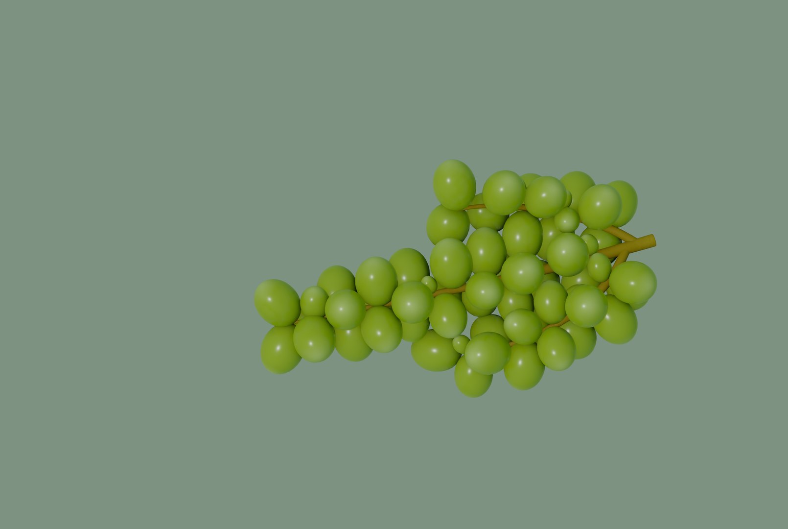 Grapes 3D Model - TurboSquid 2058021