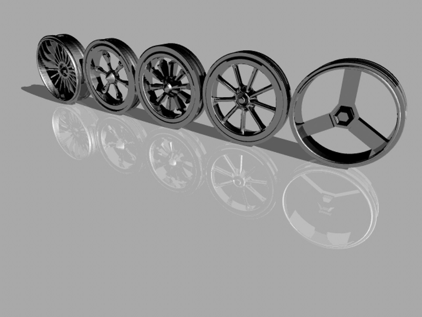 Rims Vehicle 3d Model
