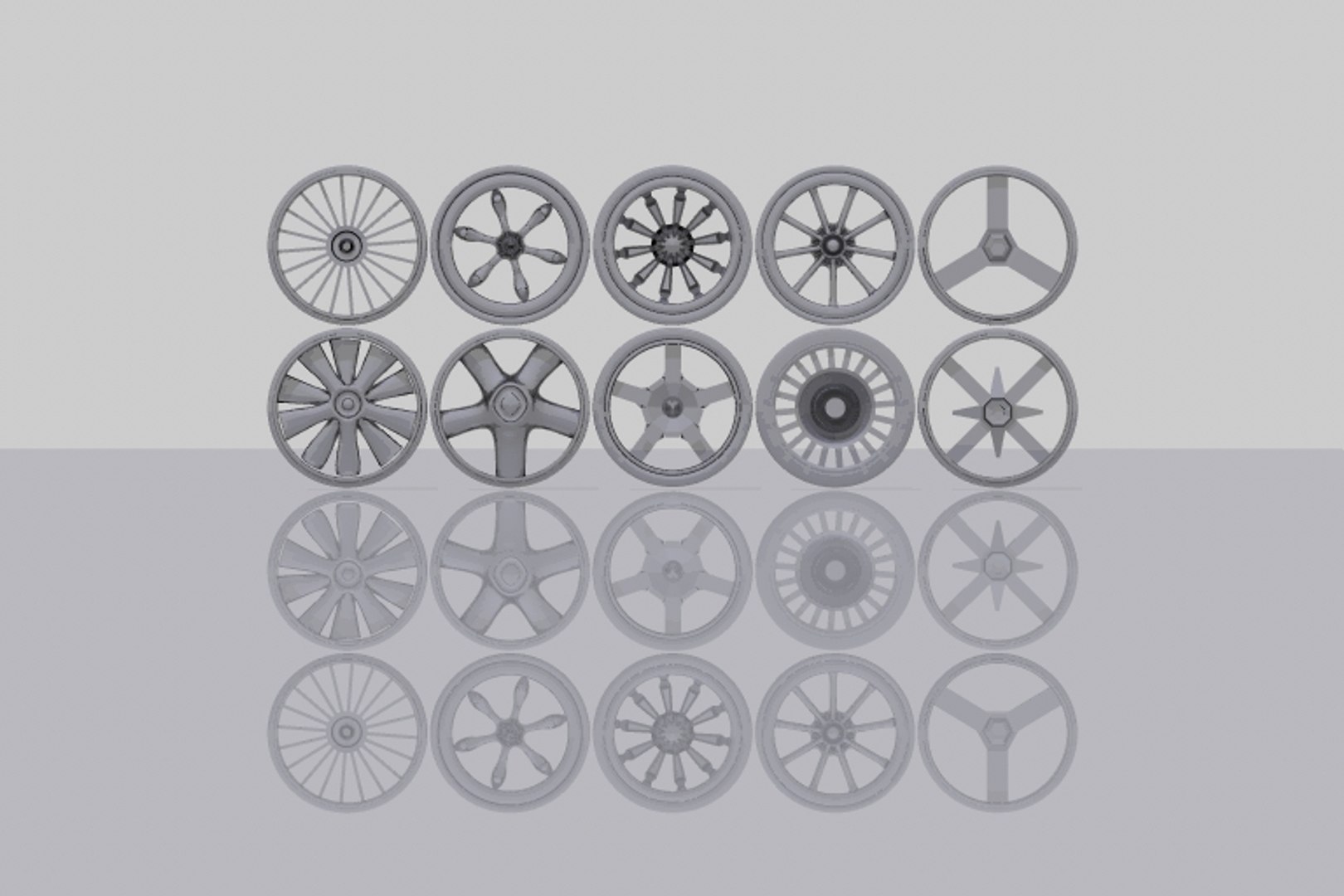 Rims Vehicle 3d Model