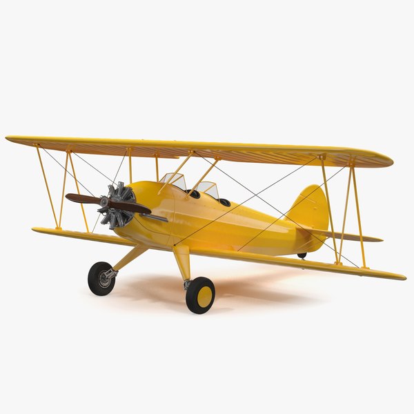 Biplane 3D Models for Download | TurboSquid