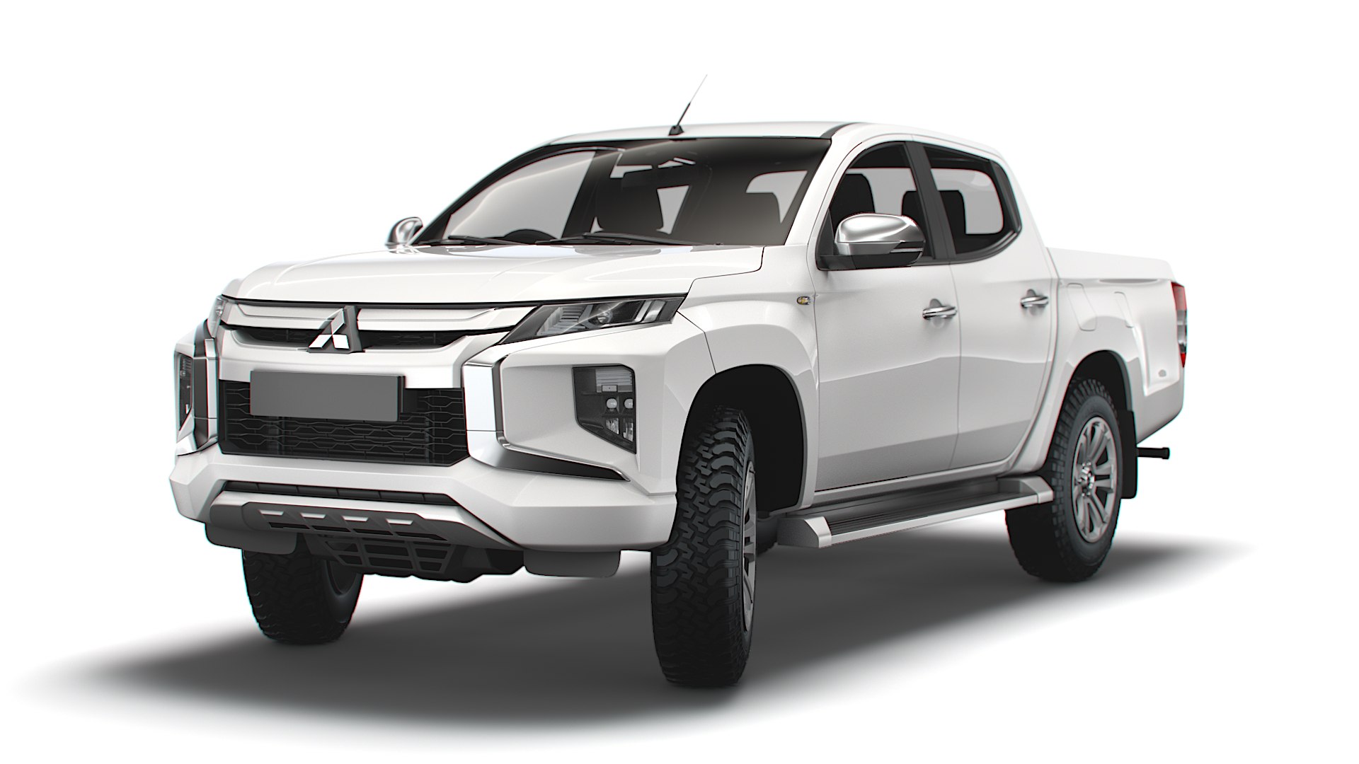 3D Mitsubishi L200 Uk-spec Model - TurboSquid 1685236