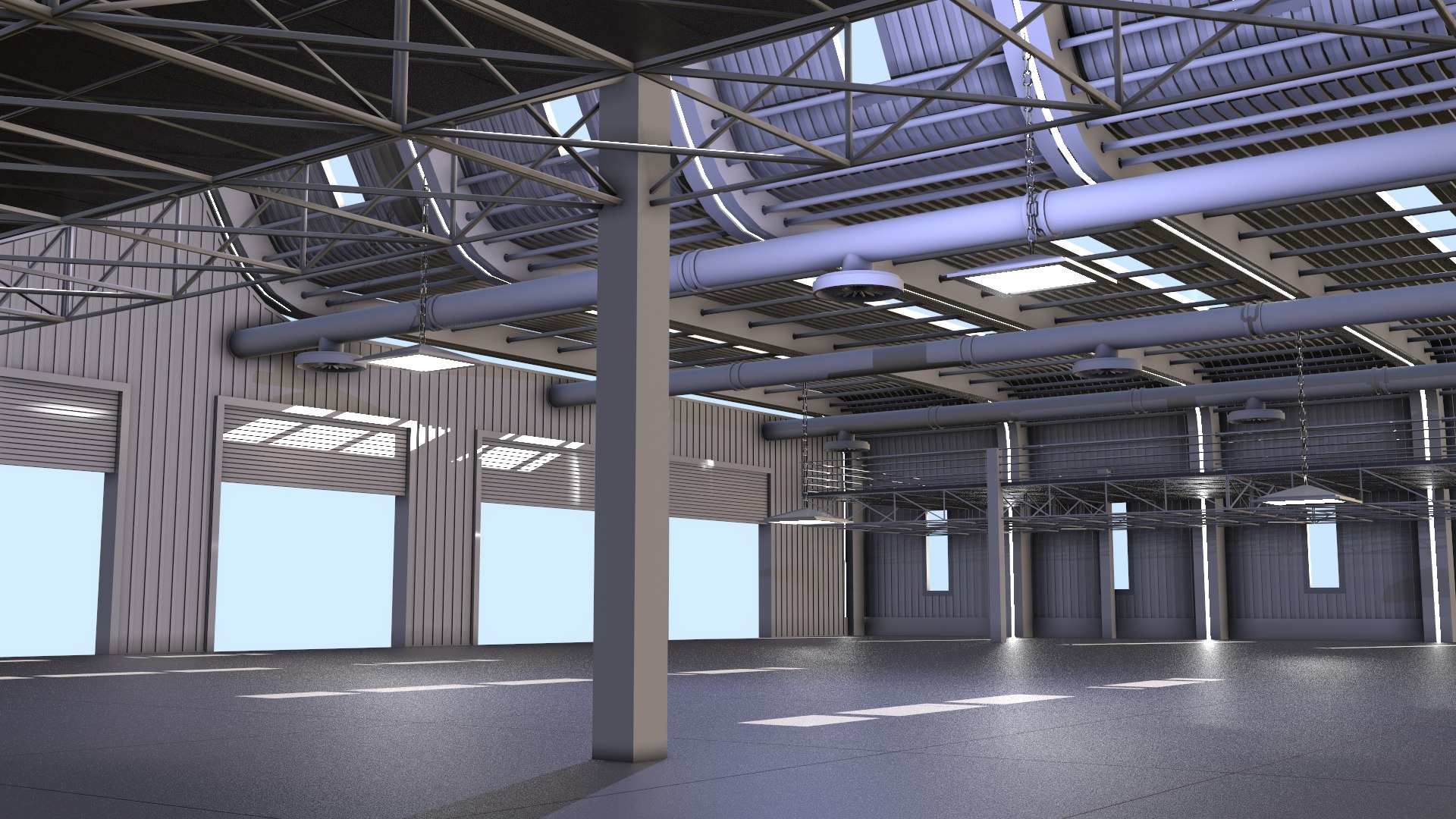 3D Warehouse Building Architecture Model - TurboSquid 1667161