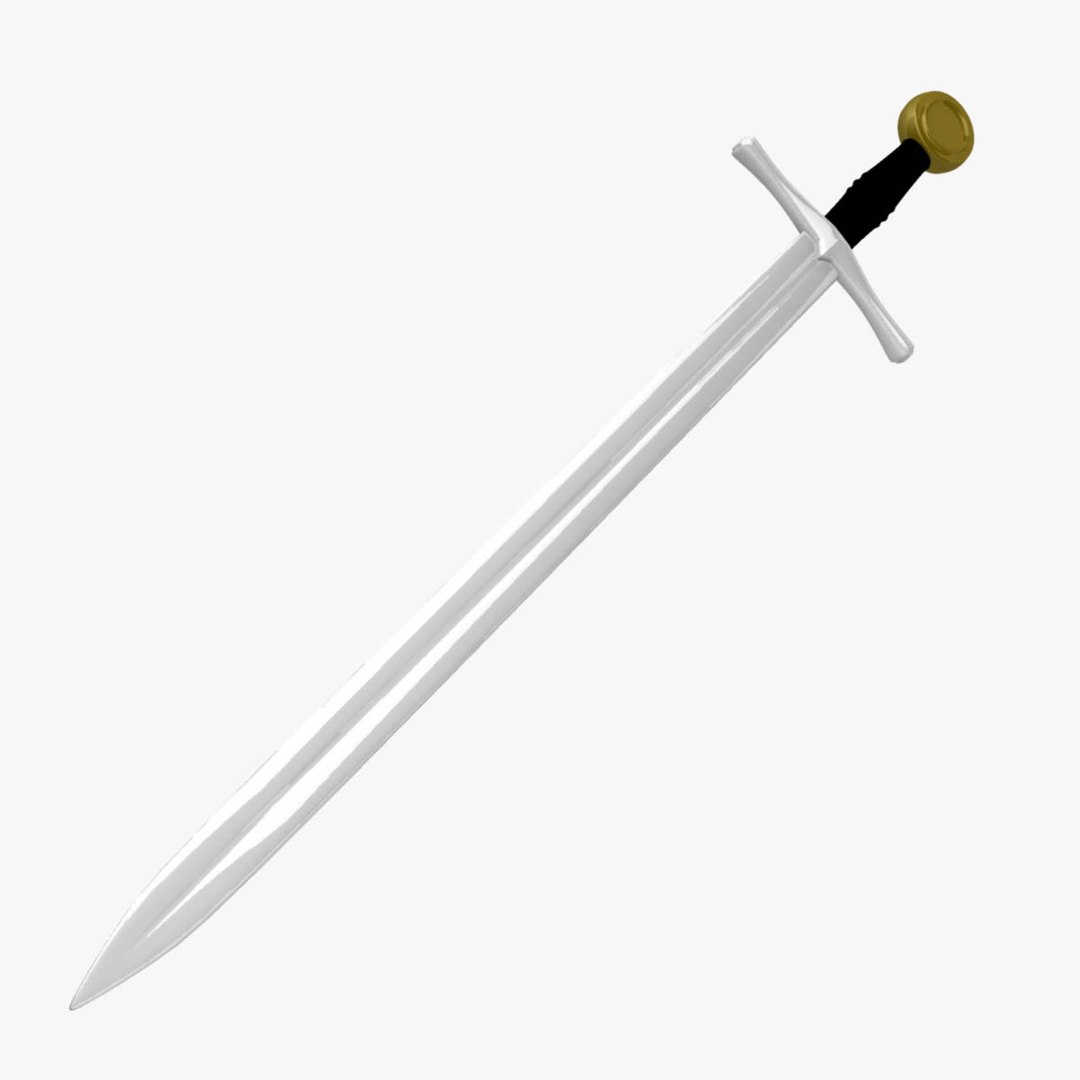 3d model edged sword