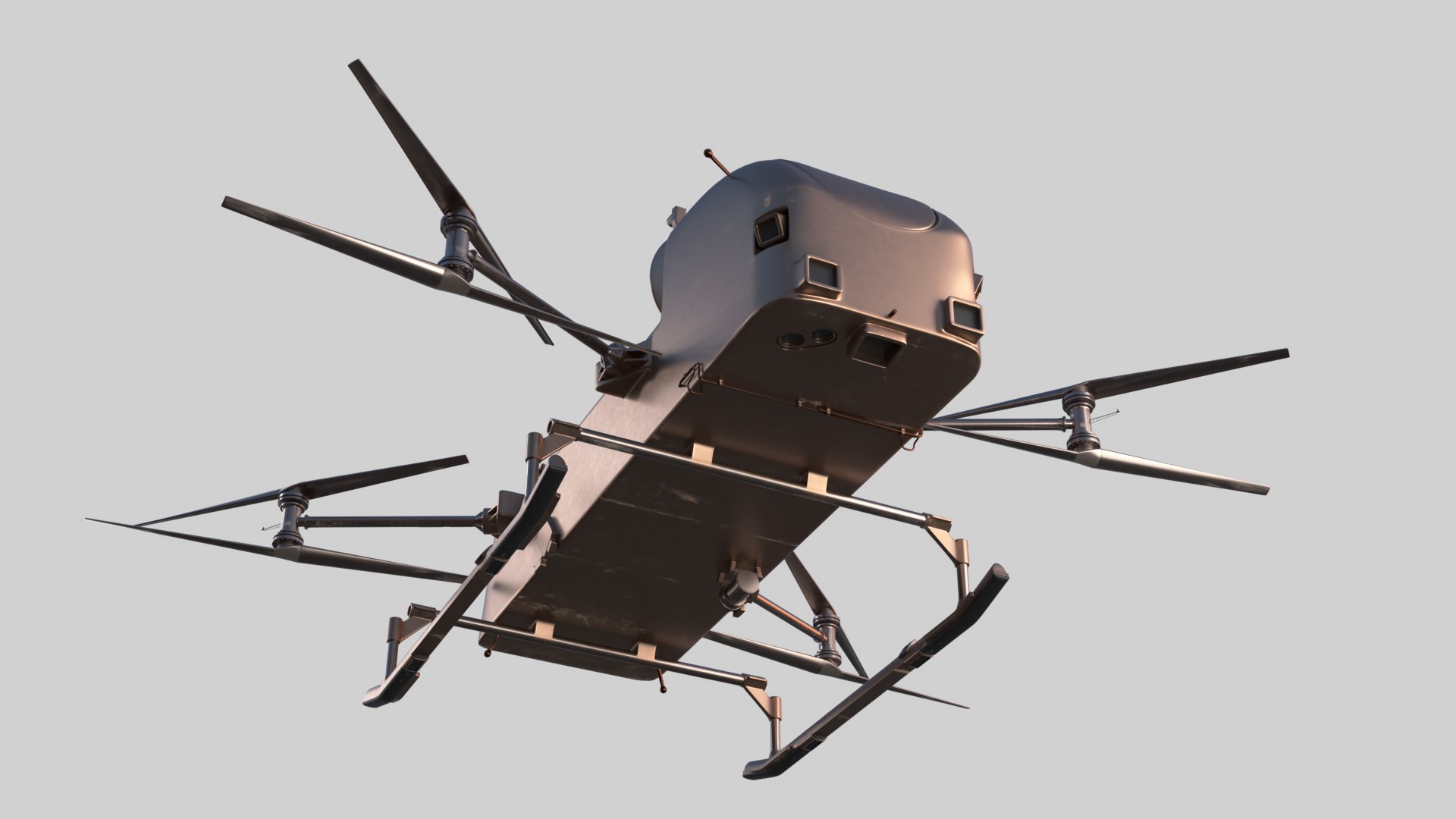 3D NASA Dragonfly Rotorcraft - TurboSquid 2296354