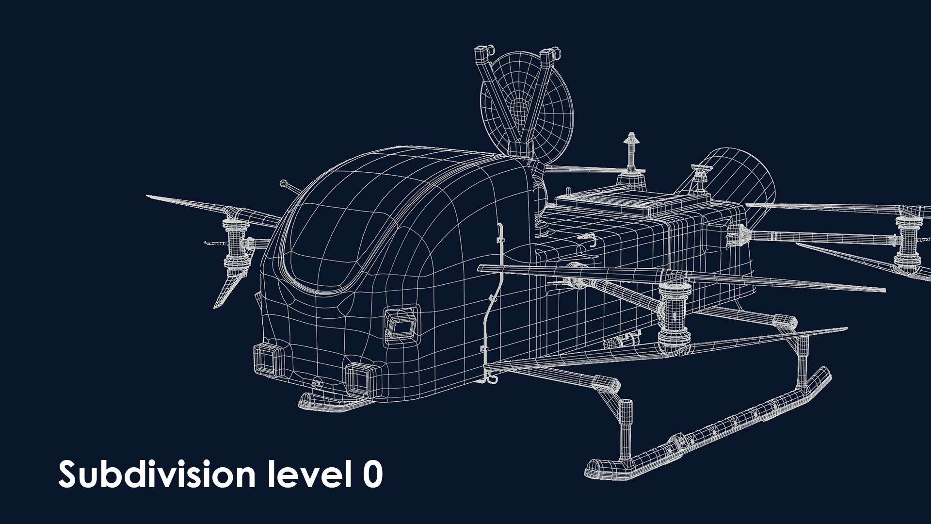 3D NASA Dragonfly Rotorcraft - TurboSquid 2296354