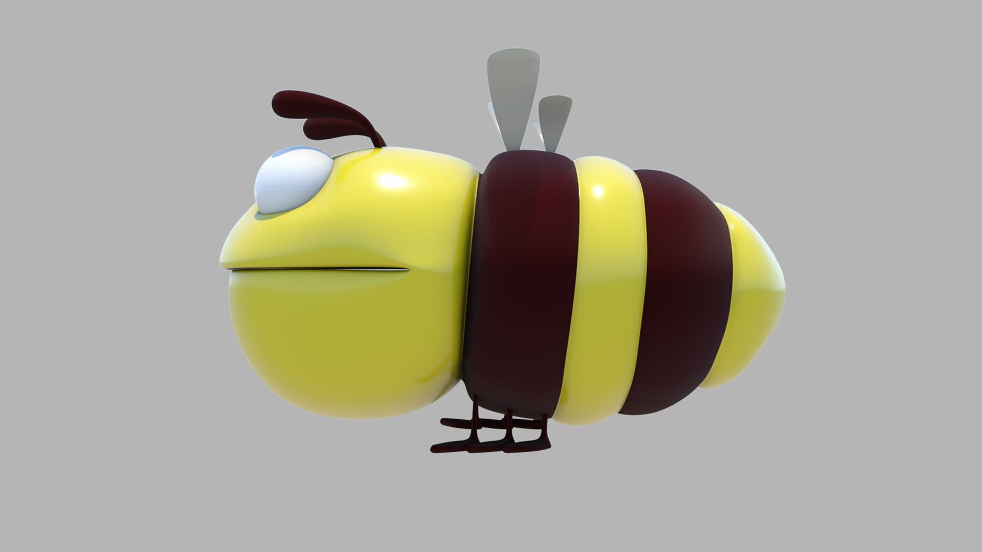 Cartoon Bee 3d Model 3D Model - TurboSquid 1782910