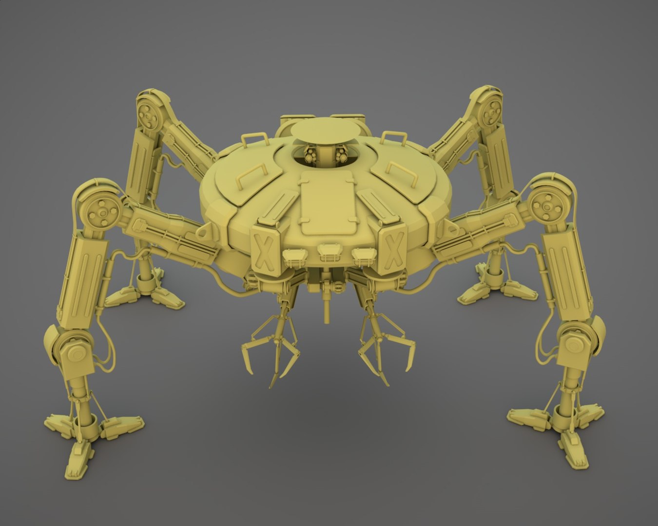 3d Model Of Robot