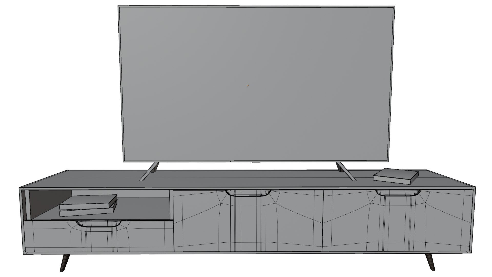 Tv Set 3D Model - TurboSquid 2366659