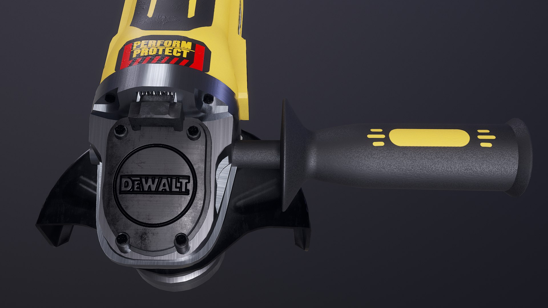 Angle Grinder DeWalt DCG 405 PBR Model - TurboSquid 1804093