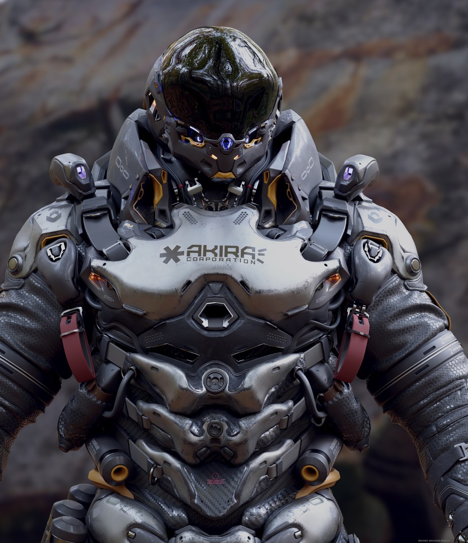 3D Model Space Suit Character - TurboSquid 1877332