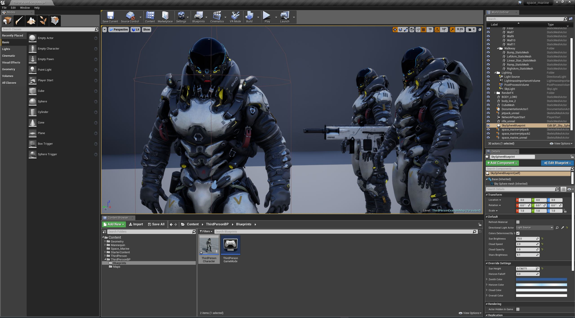 Space Character Unreal Unity3D模型 - TurboSquid 1877332