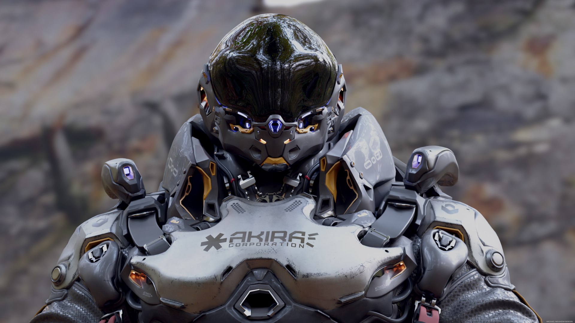 3D Model Space Suit Character - TurboSquid 1877332