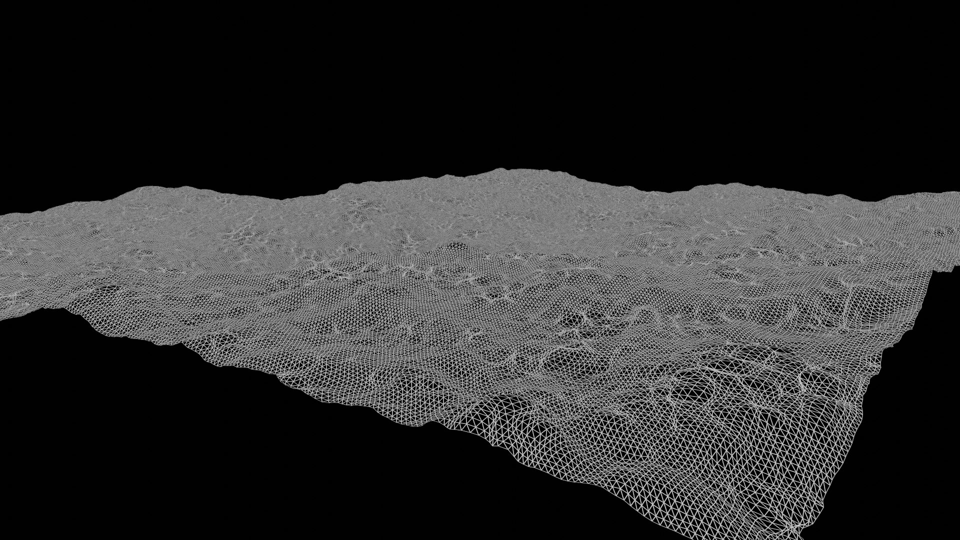 3D Grass Terrain - TurboSquid 1587348