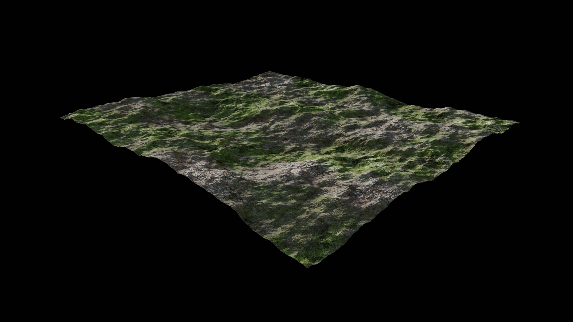 3D Grass Terrain - TurboSquid 1587348