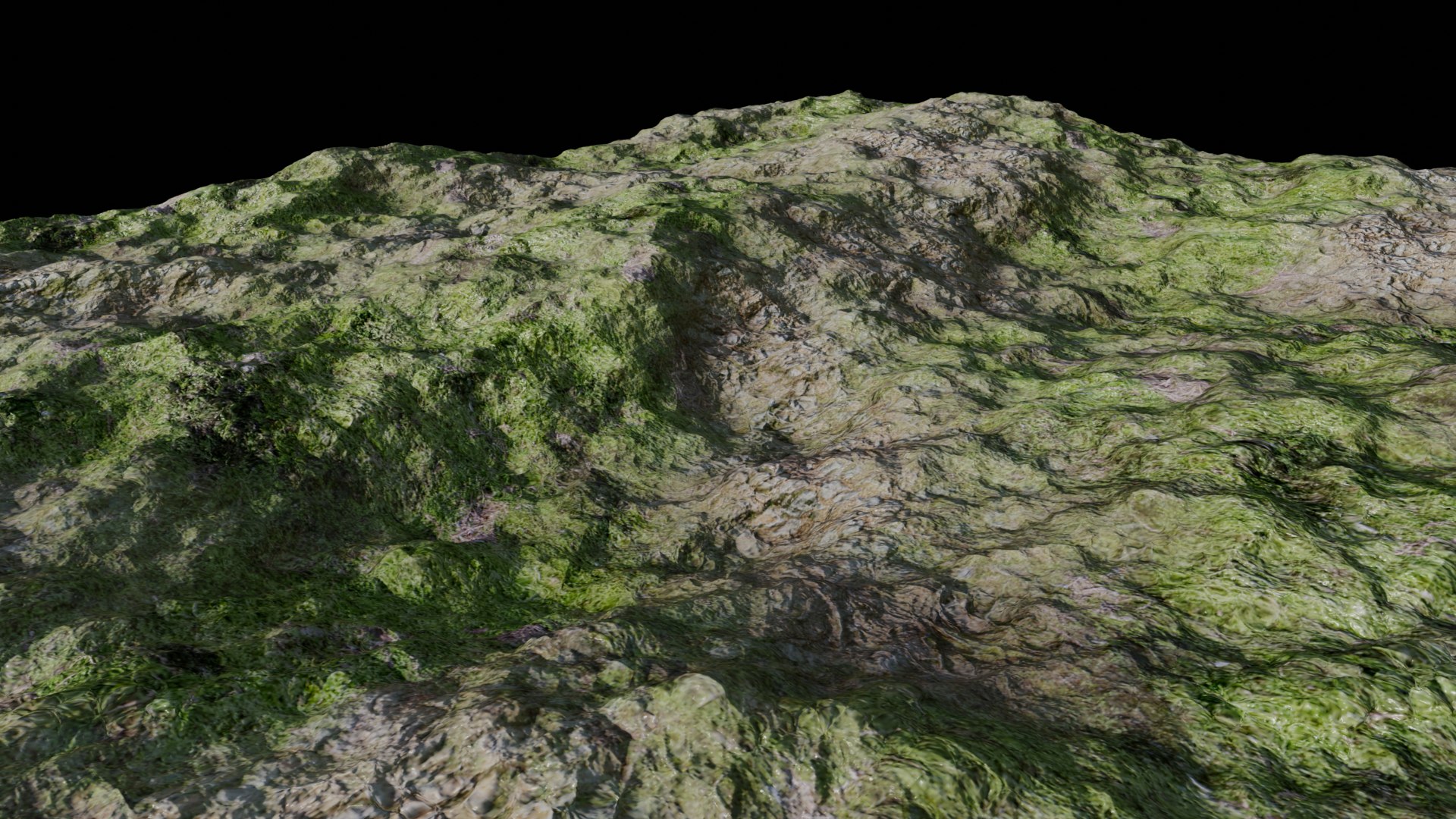 3D Grass Terrain - TurboSquid 1587348