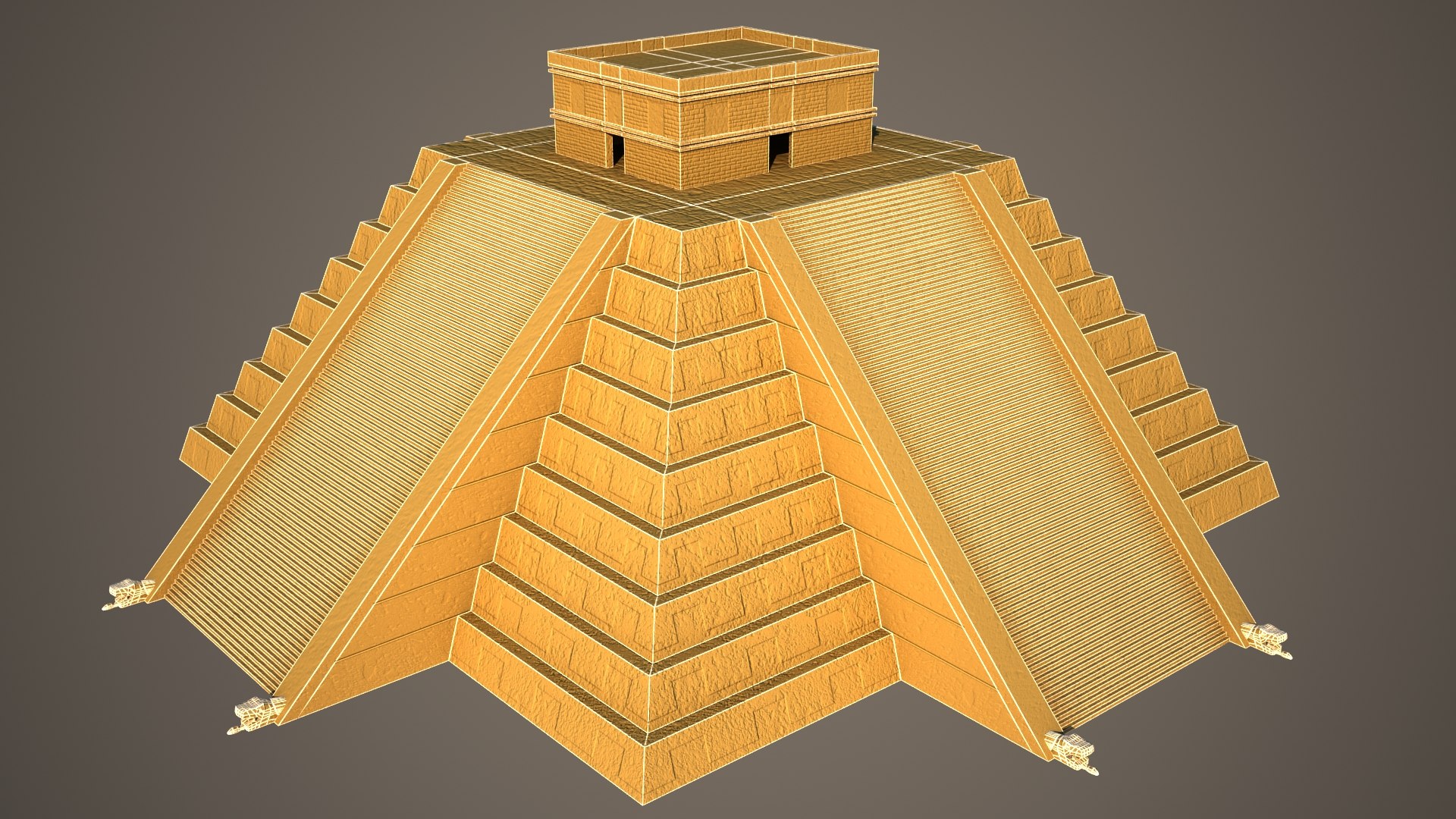 Stairs Temple Max