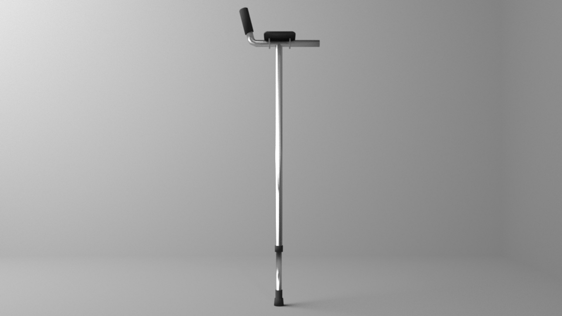 3D Gutter Walking Crutch Model - TurboSquid 1590222