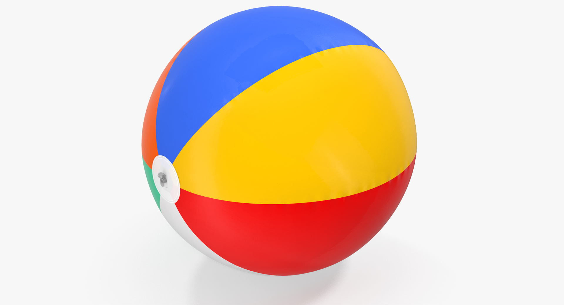 3D Inflatable Rainbow Color Beach Ball - TurboSquid 1220515