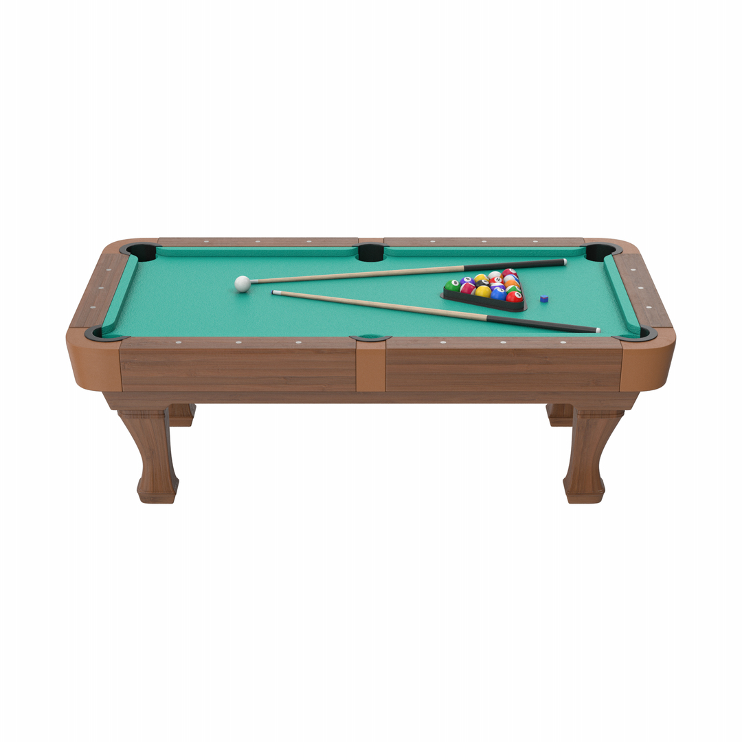3D Billiard Pool Table Set Model - TurboSquid 2188395