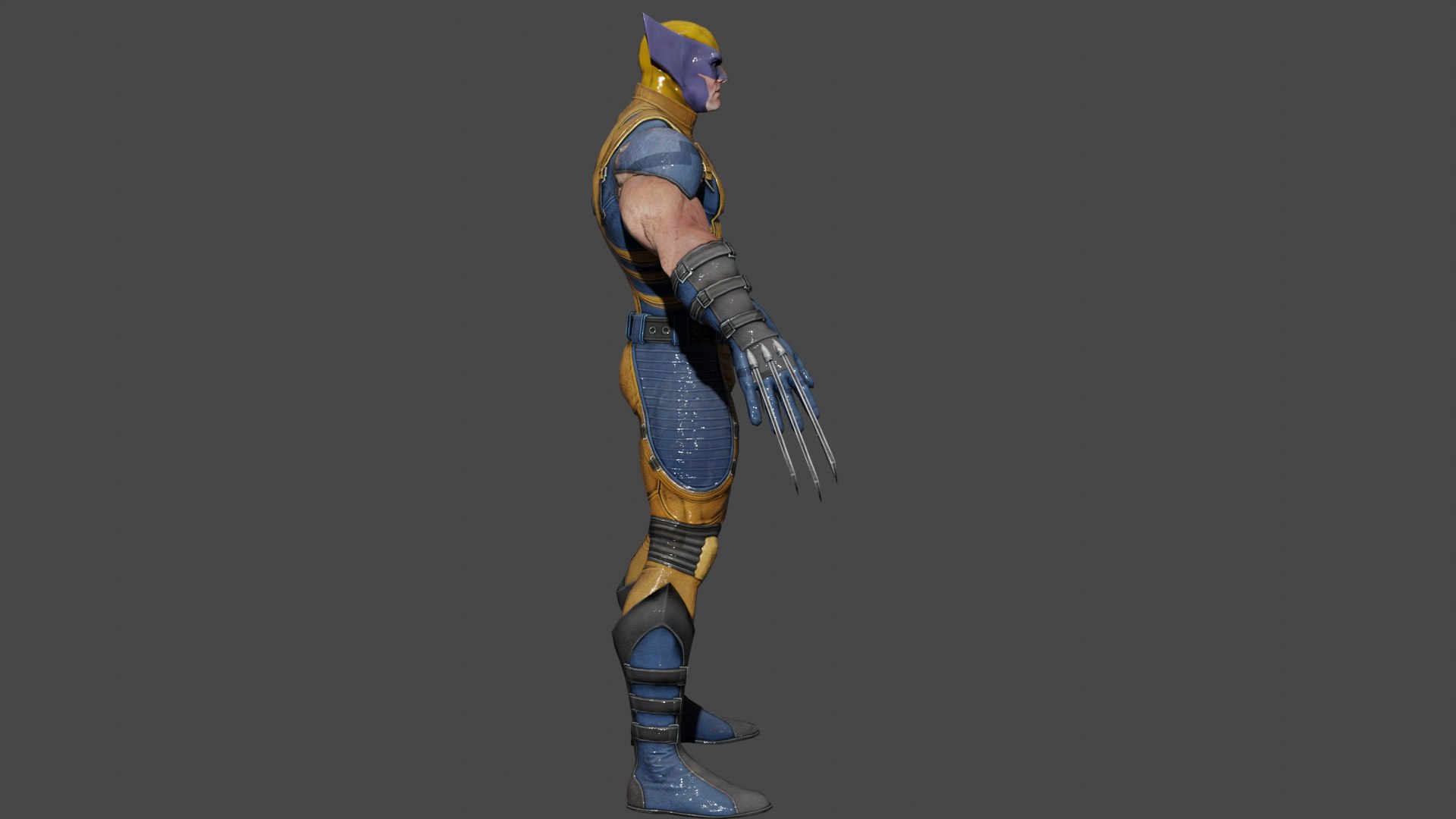 Wolverine 3D Model - TurboSquid 2257868