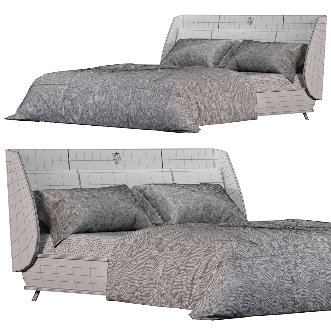 Name Le Comte Bed By Visionnaire Modelo 3D - TurboSquid 1957589