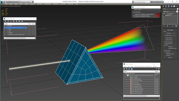 3D model light glass prism - TurboSquid 1712892