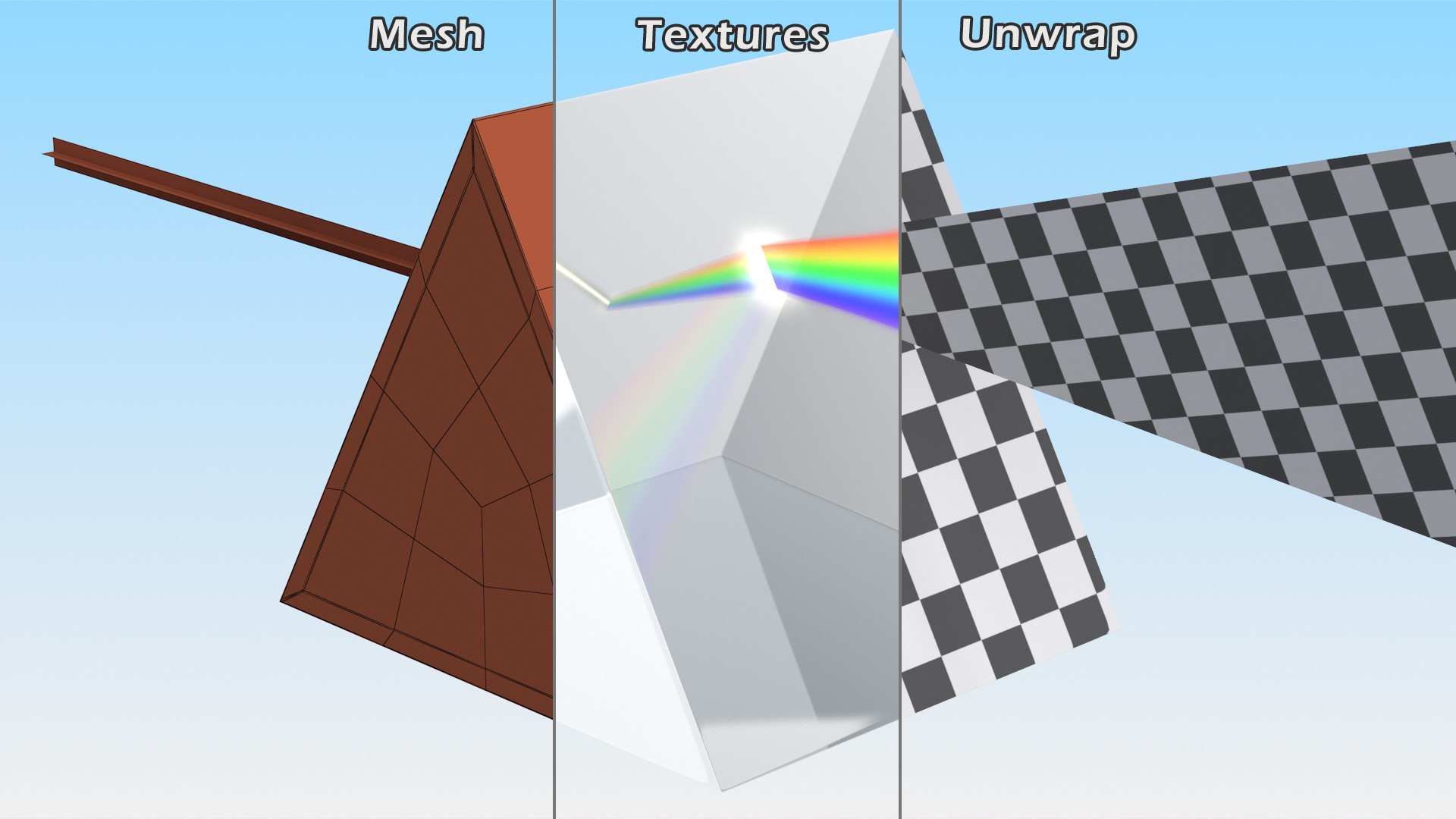 3D Model Light Glass Prism - TurboSquid 1712892