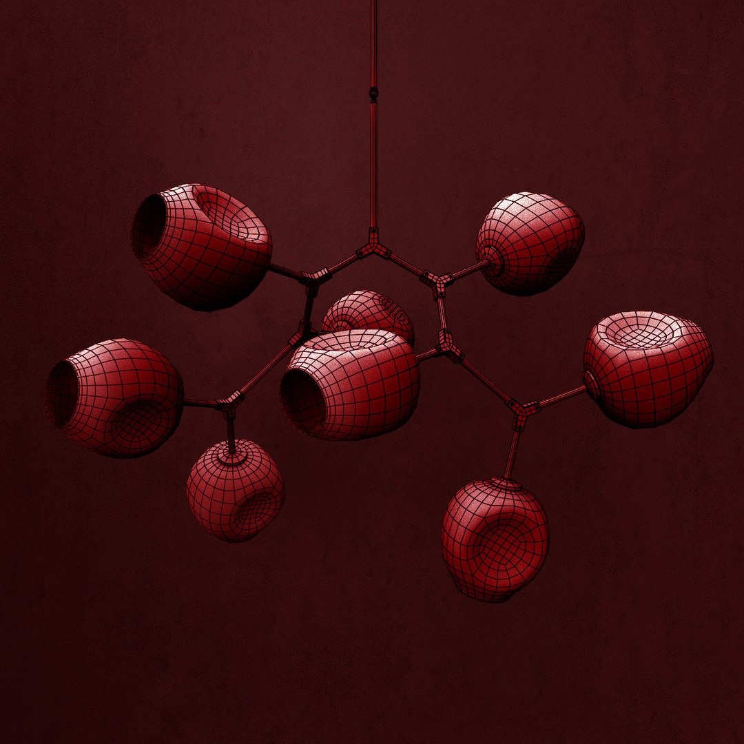 Branching Bubble 2 3D Model - TurboSquid 1501801