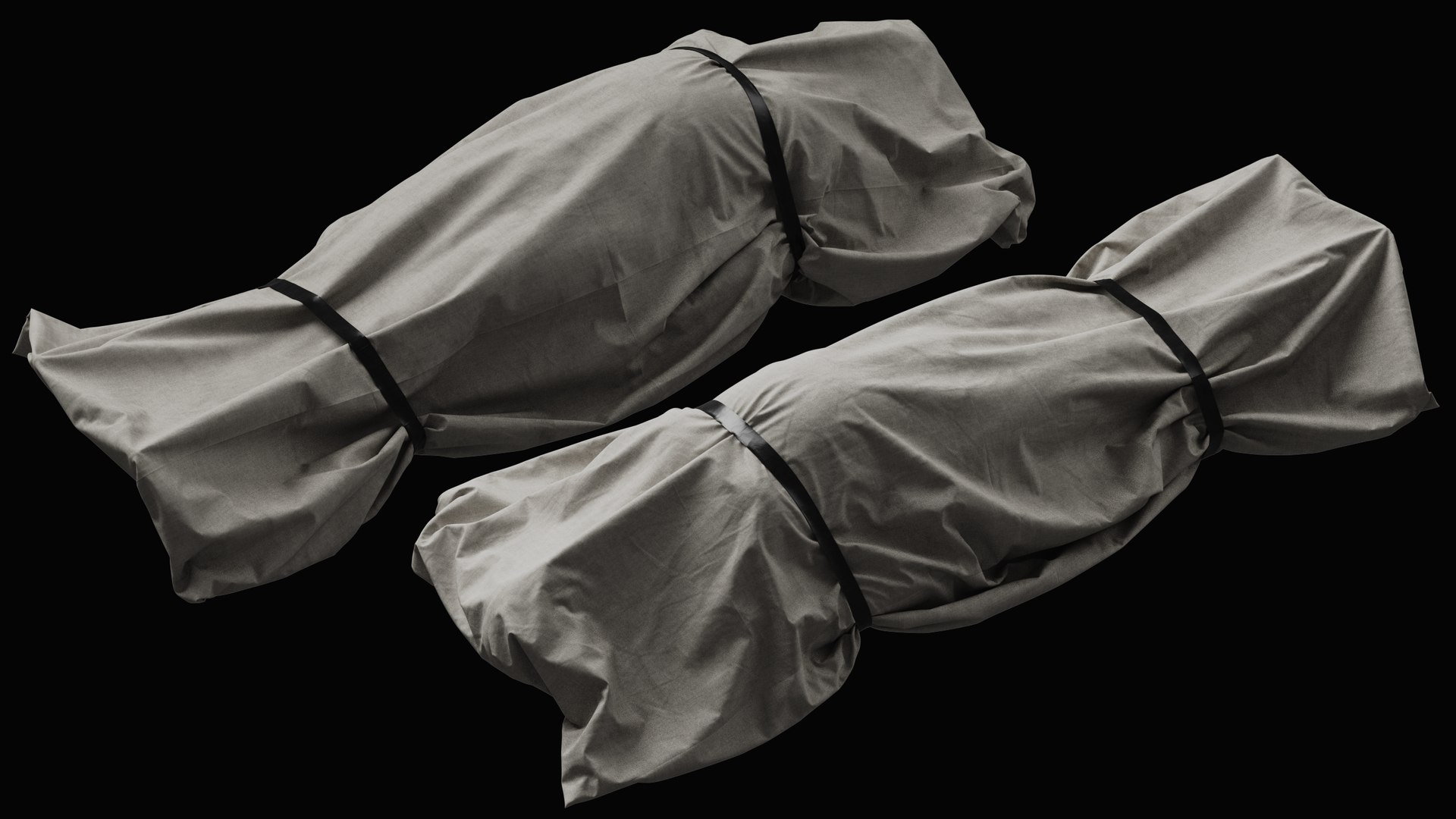 3D Model Covered Corpse Collection V1 A - TurboSquid 2368441